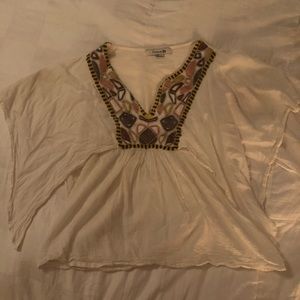 Forever 21 | Tops | Flared Arms Top With Beads | Poshmark